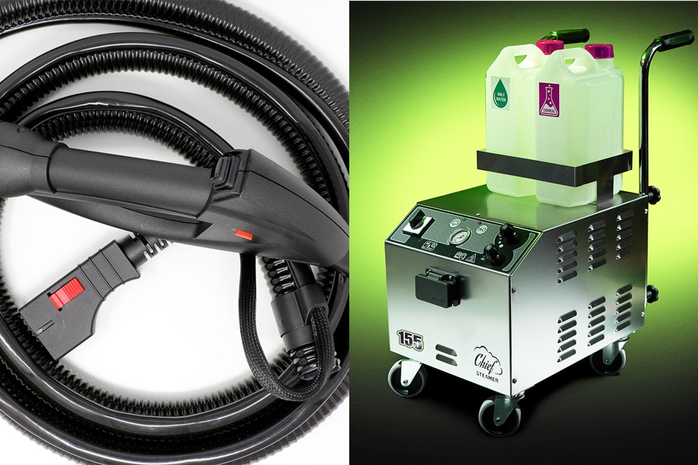 Chief Steamer 155 + Steam Vacuum | Chief Steamer